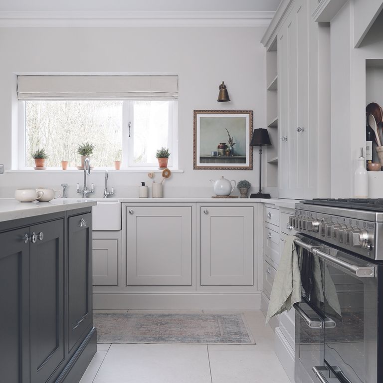 How to make a kitchen window look bigger | Ideal Home