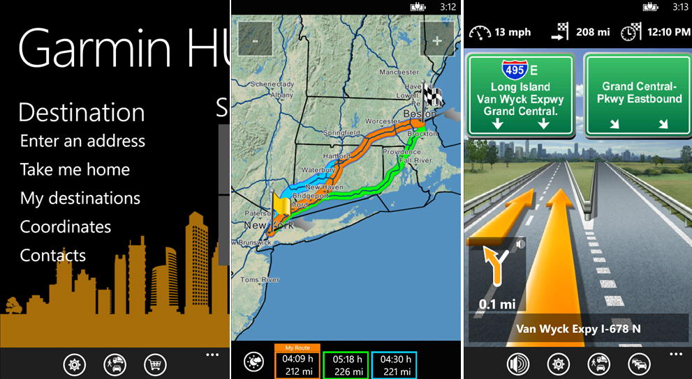 Garmin releases unique HUD app on Windows Phone for their in-dash ...