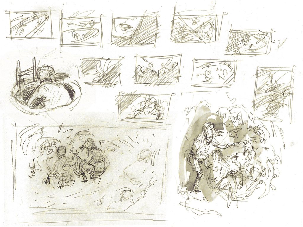 How to draw a scene in graphite | Creative Bloq