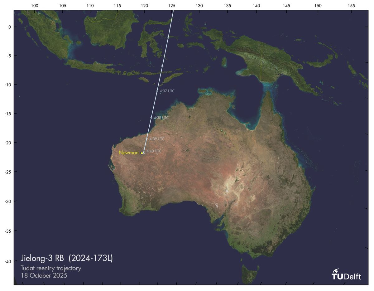 Mysterious smoldering wreckage in Australian Outback is likely part of ...