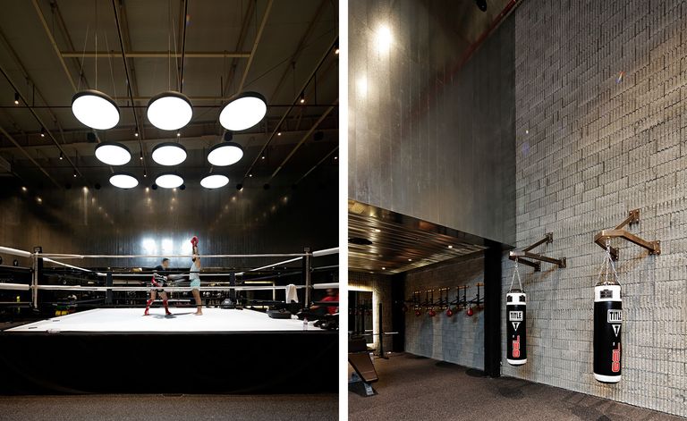 Lab100 design Kuwait boxing studio | Wallpaper*