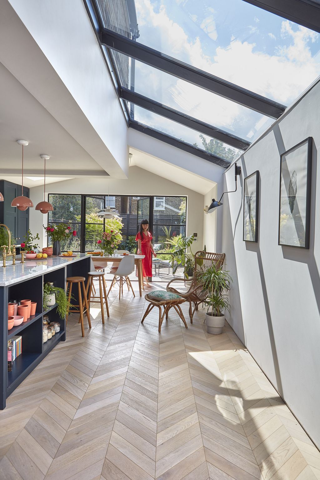 Real home: a Victorian mid terrace gets a striking open-plan kitchen ...