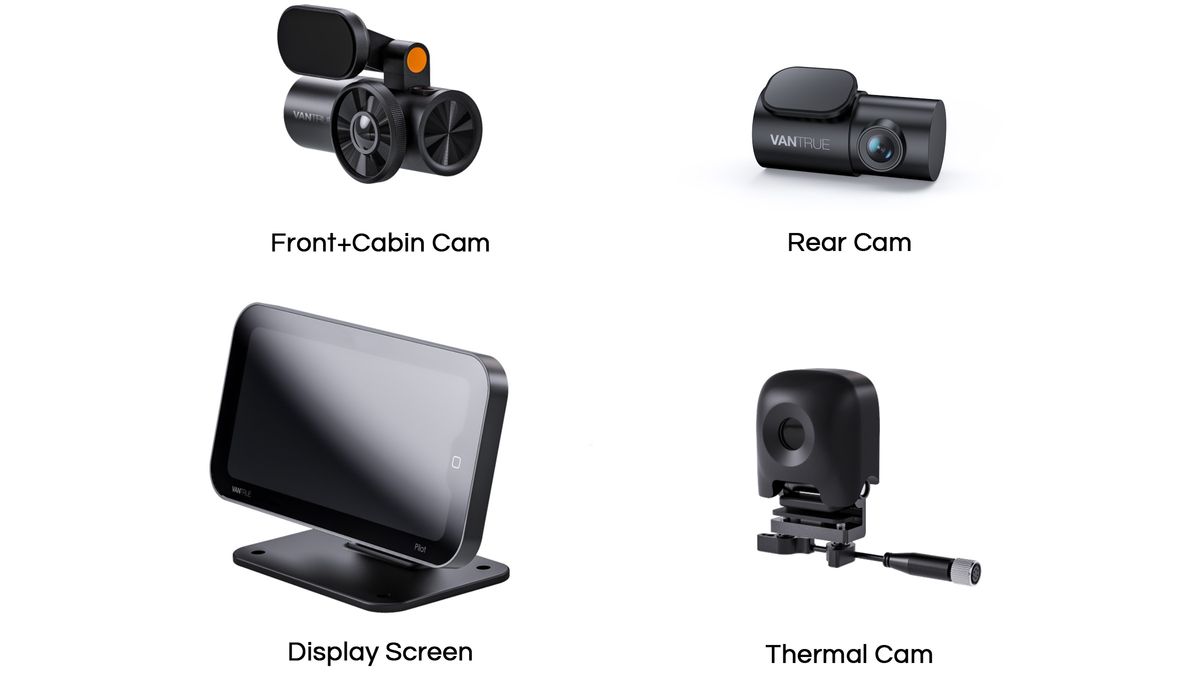 World-first: a dash cam with a thermal imaging camera and 6.25 ...