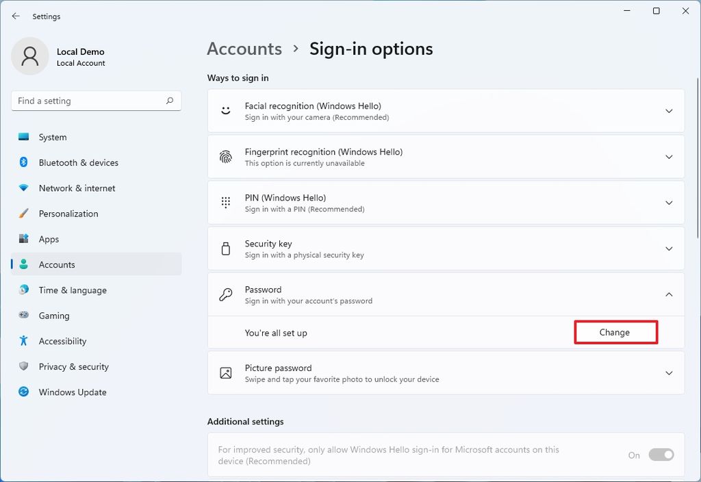 How to manage user account settings on Windows 11 and Windows 10 ...
