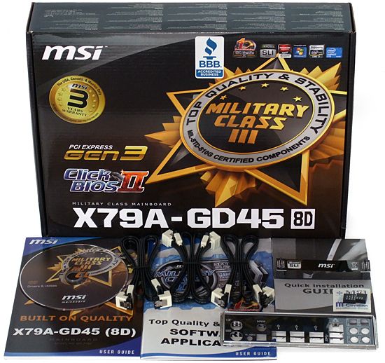 MSI X79A-GD45 (8D) - Six $200-$260 LGA 2011 Motherboards, Reviewed ...