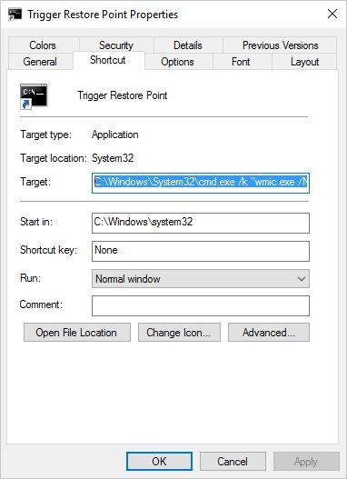 How to create a System Restore Point in Windows 10 with a simple double ...