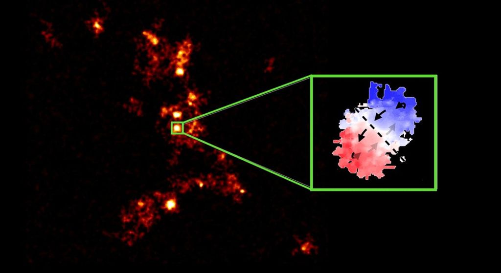 Ultraluminous 'hot DOG' galaxy fed by surrounding smaller galaxies | Space