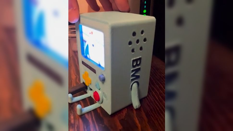 Raspberry Pi BMO TV plays constant loop of Adventure Time episodes ...