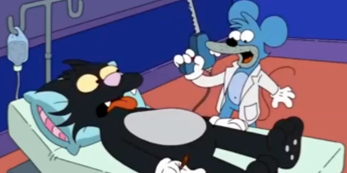 How The Simpsons Got Those Violent Itchy And Scratchy Cartoons Past ...