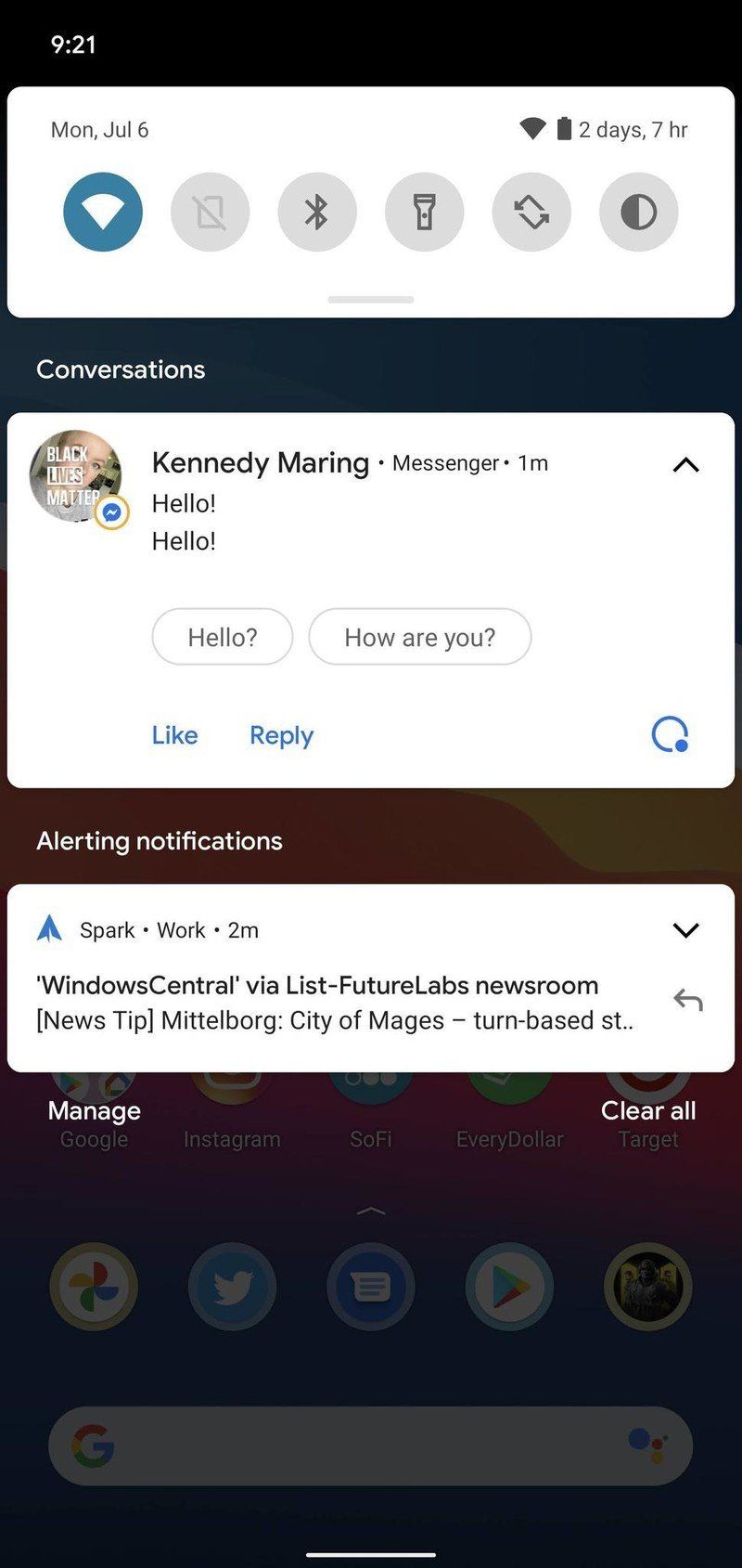 How to make the best of Conversation Notifications in Android 11 ...
