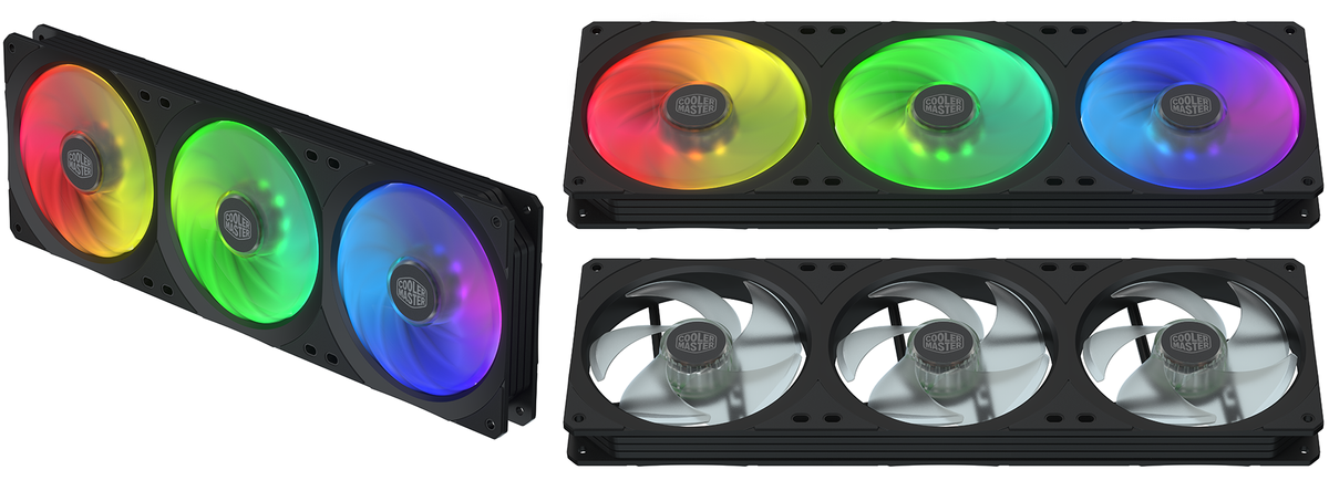 Cooler Master Bundles Three ARGB Fans Into One Rectangular Frame | Tom ...