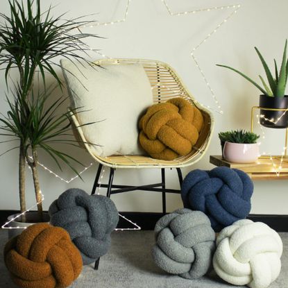 The new ball cushion trend we hate how much we love | Ideal Home