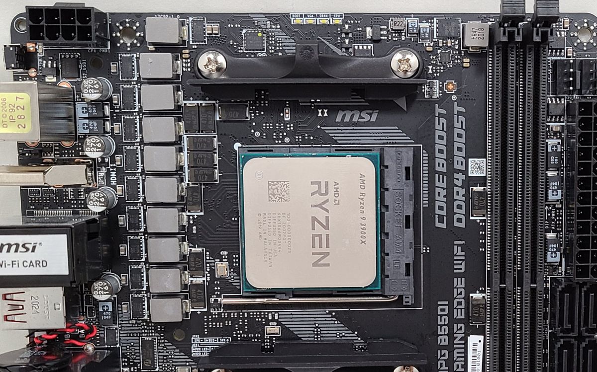 MSI MPG B550I Gaming Edge Wi-Fi Review: A Tiny Take on B550 | Tom's ...