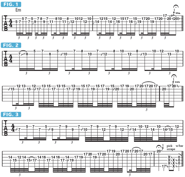 Building Complex Rock Riffs from Melodic Patterns that Slide Up the ...
