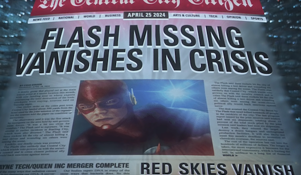 How The Flash Is Making That Future Newspaper More Important | Cinemablend