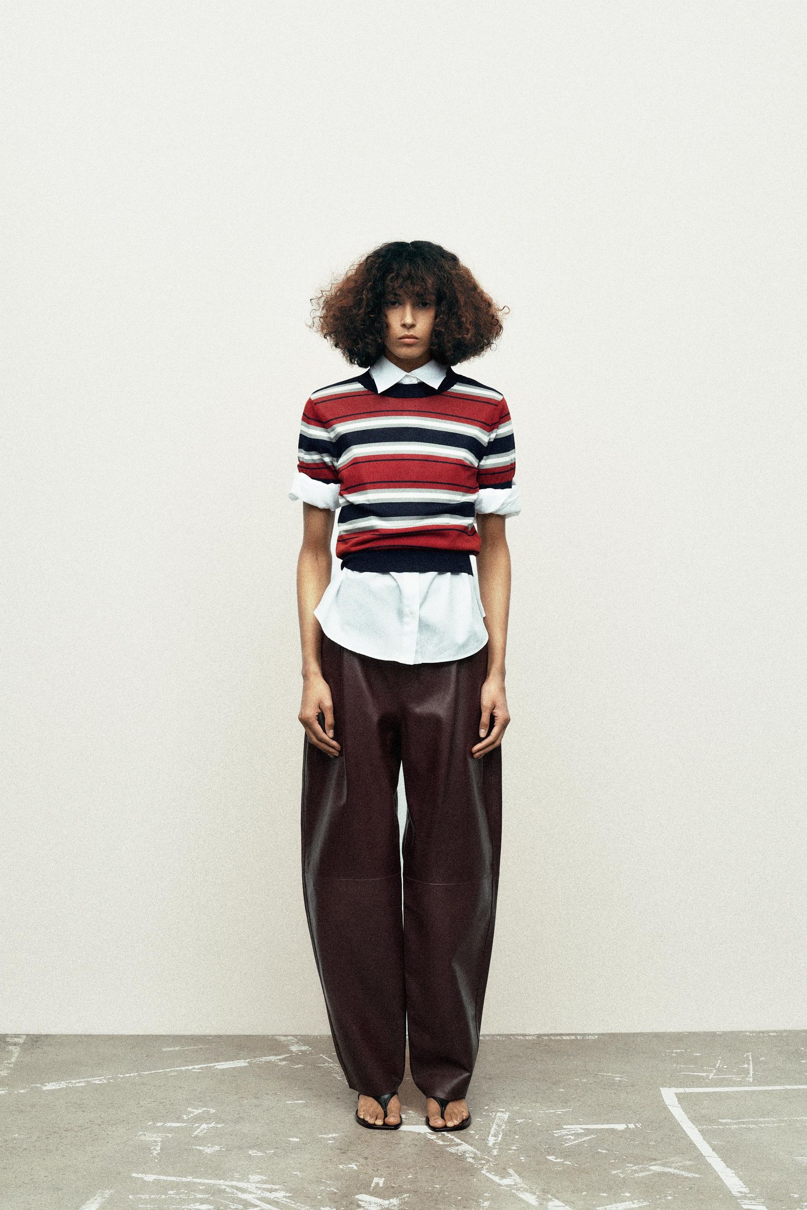 A Chic French Outfit Idea With 4 Major Trends | Who What Wear