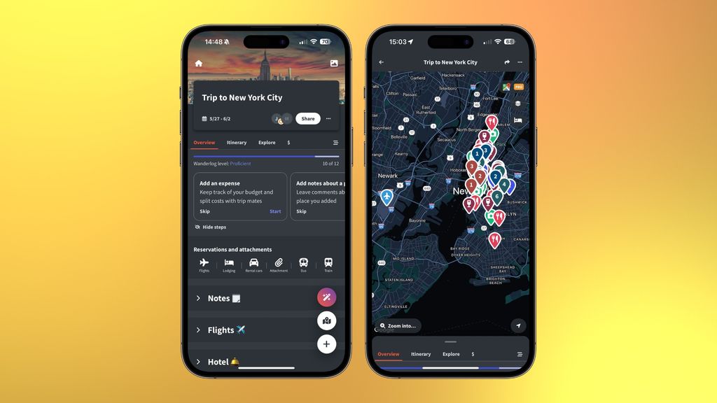 I've been using iPhone travel app Wanderlog to plan the perfect NYC ...