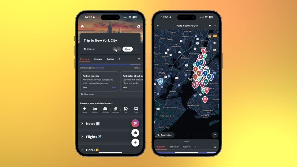 I've been using iPhone travel app Wanderlog to plan the perfect NYC ...