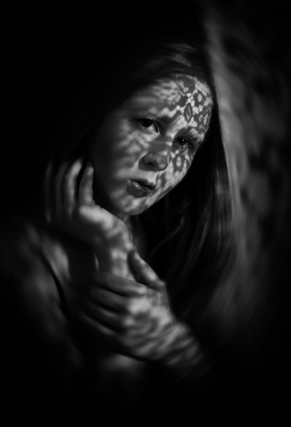 Shadowplay! Craft three unique portrait looks at home with our easy one-light camera setups ...