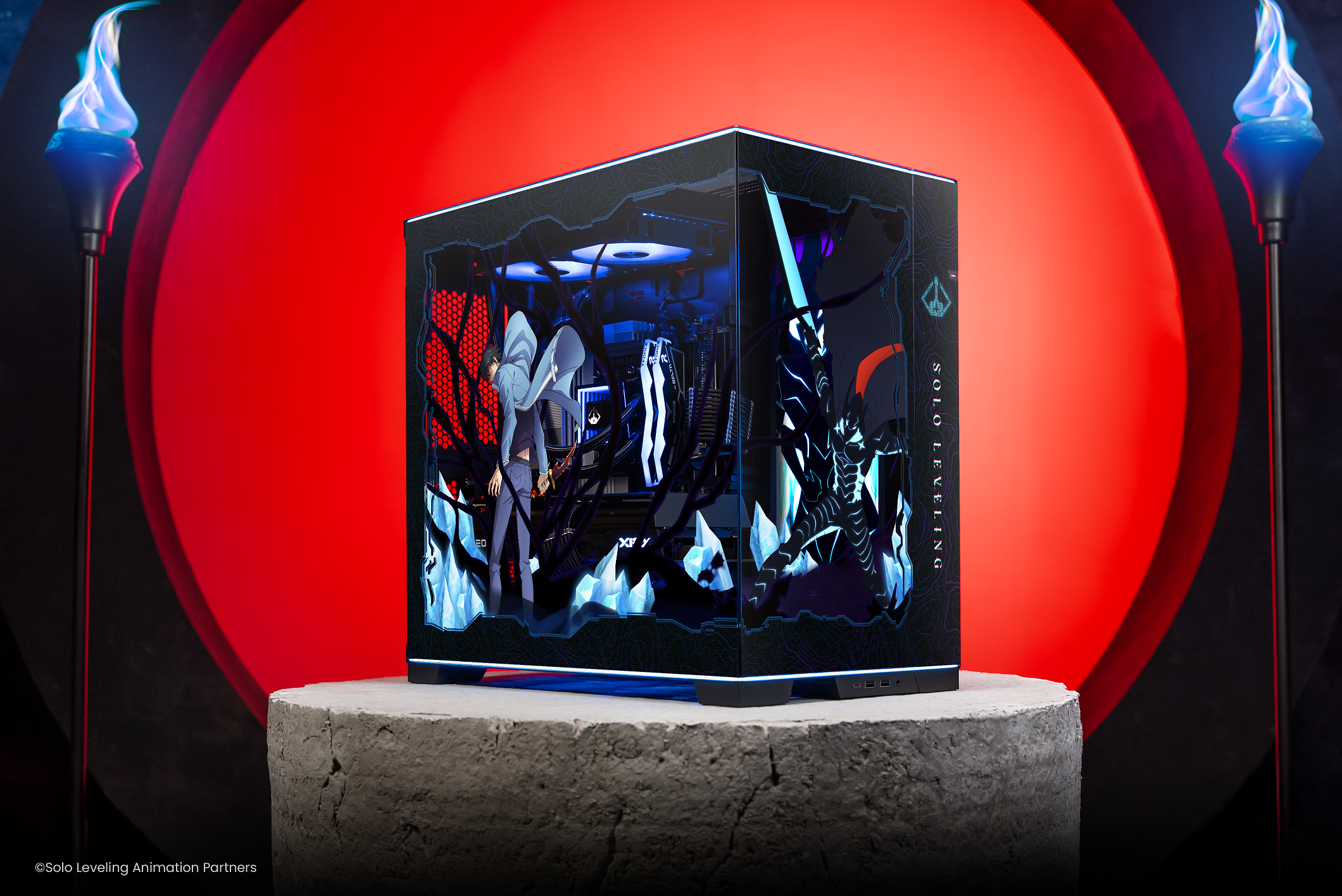 This Custom Gaming PC Is Decked Out for Solo Leveling | Tom's Guide