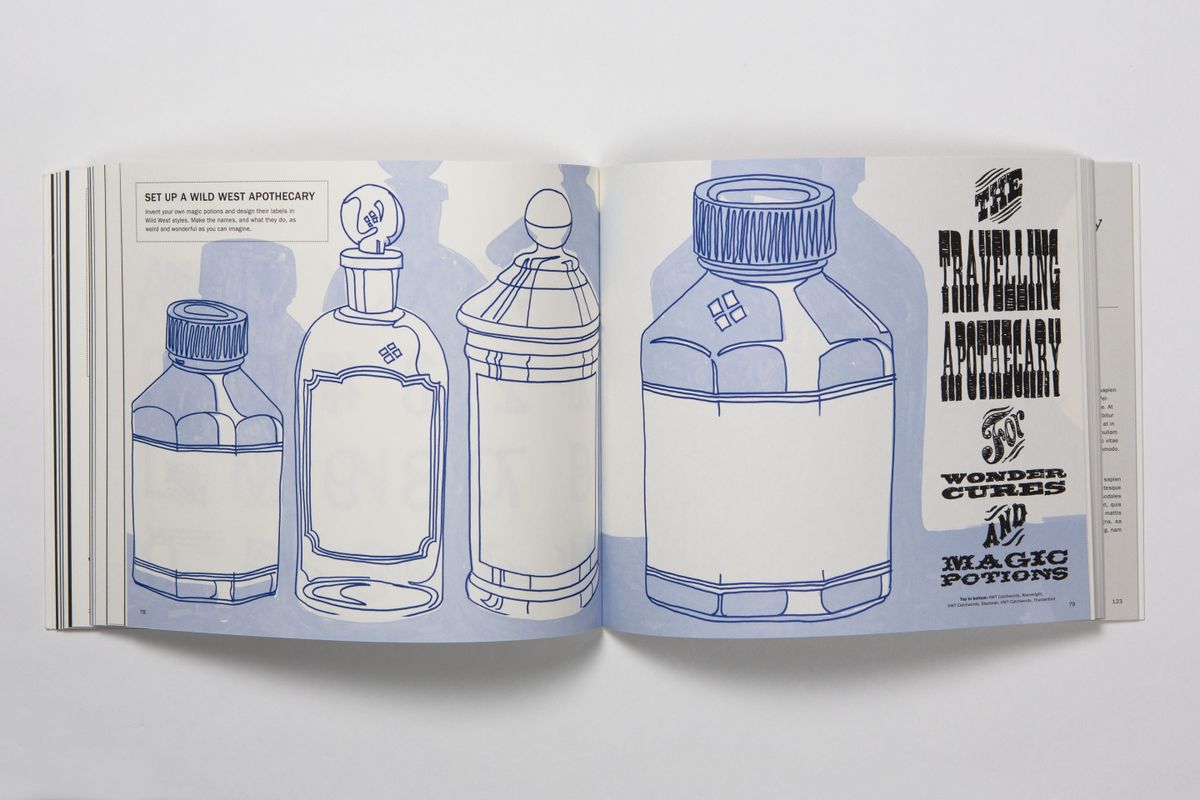 Fun typography activity book explores letterform psychology | Creative Bloq