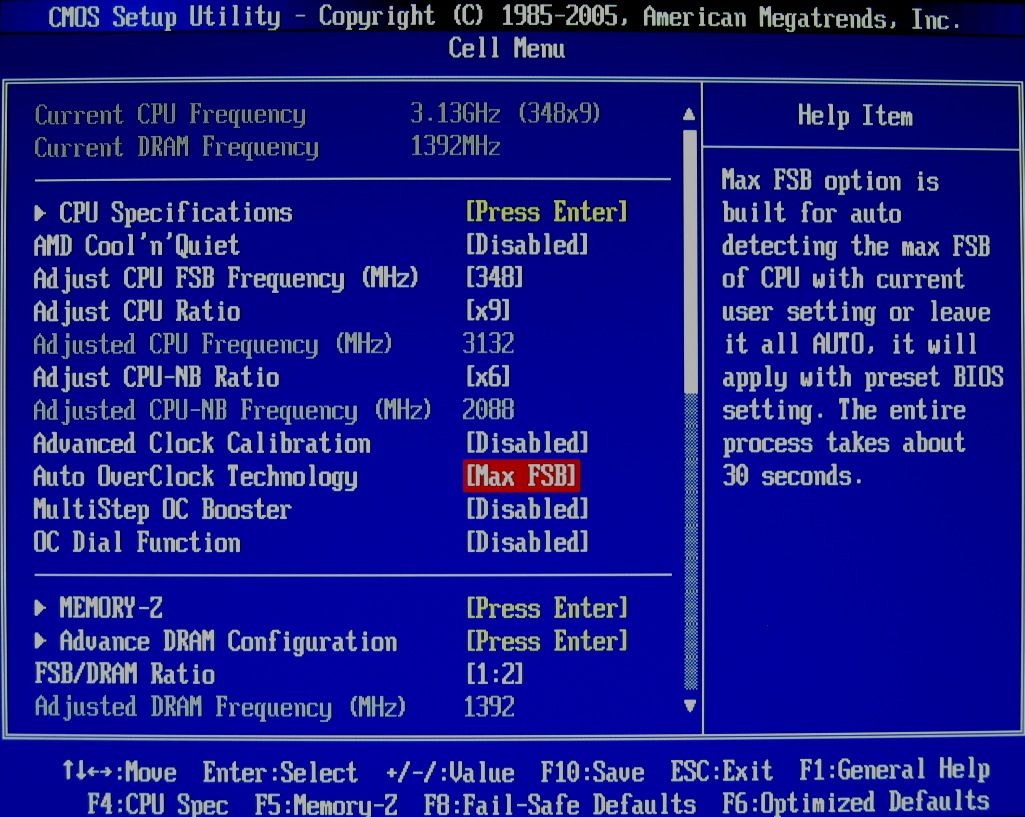 Overclocking Via The BIOS - Making Lemonade: Overclocking Your Locked ...