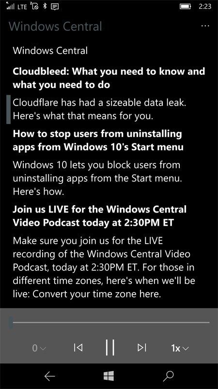 Easily Convert Written Words To Audio With Speech Central For Windows 10 Windows Central easily-convert-written-words-to-audio-with-speech-central-for-windows-10-windows-central
