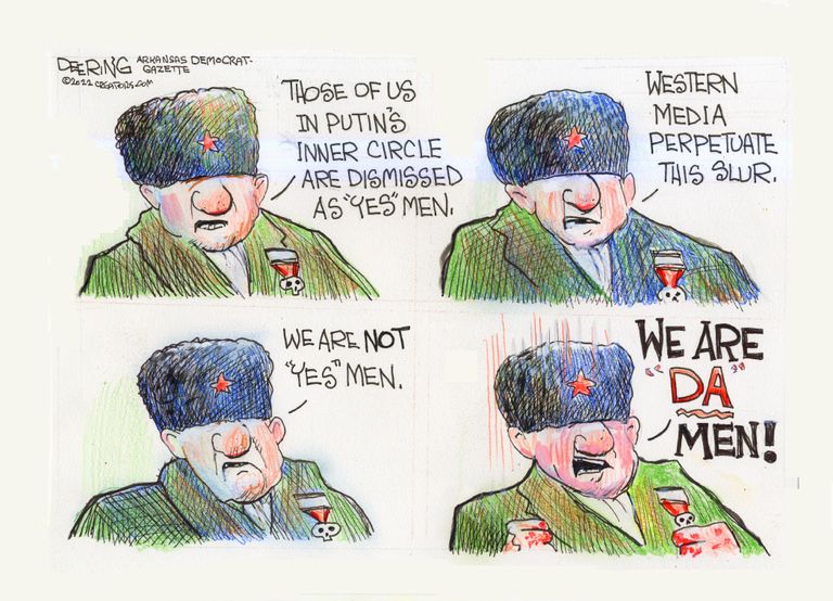 5 cartoons about Russian disinformation | The Week