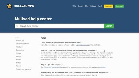 Mullvad VPN review | Tom's Guide