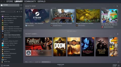 Steam's ace new-look Library is now available to all | TechRadar