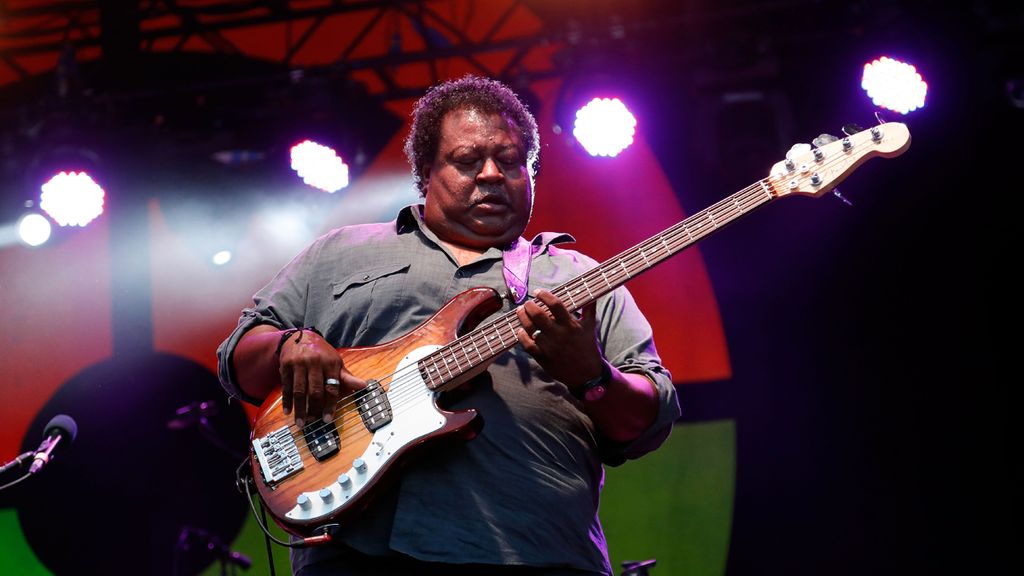 Juan Nelson, bass player for Ben Harper and The Innocent Criminals ...