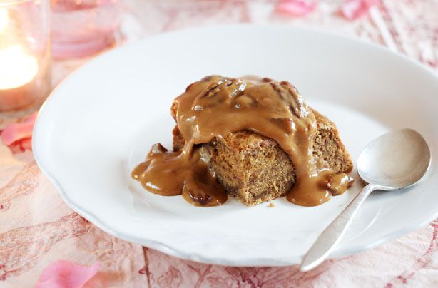 Sticky date and walnut sponge | Dessert Recipes | GoodtoKnow