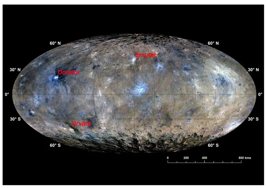 Scientists spot another crater on dwarf planet Ceres that may mark an ...