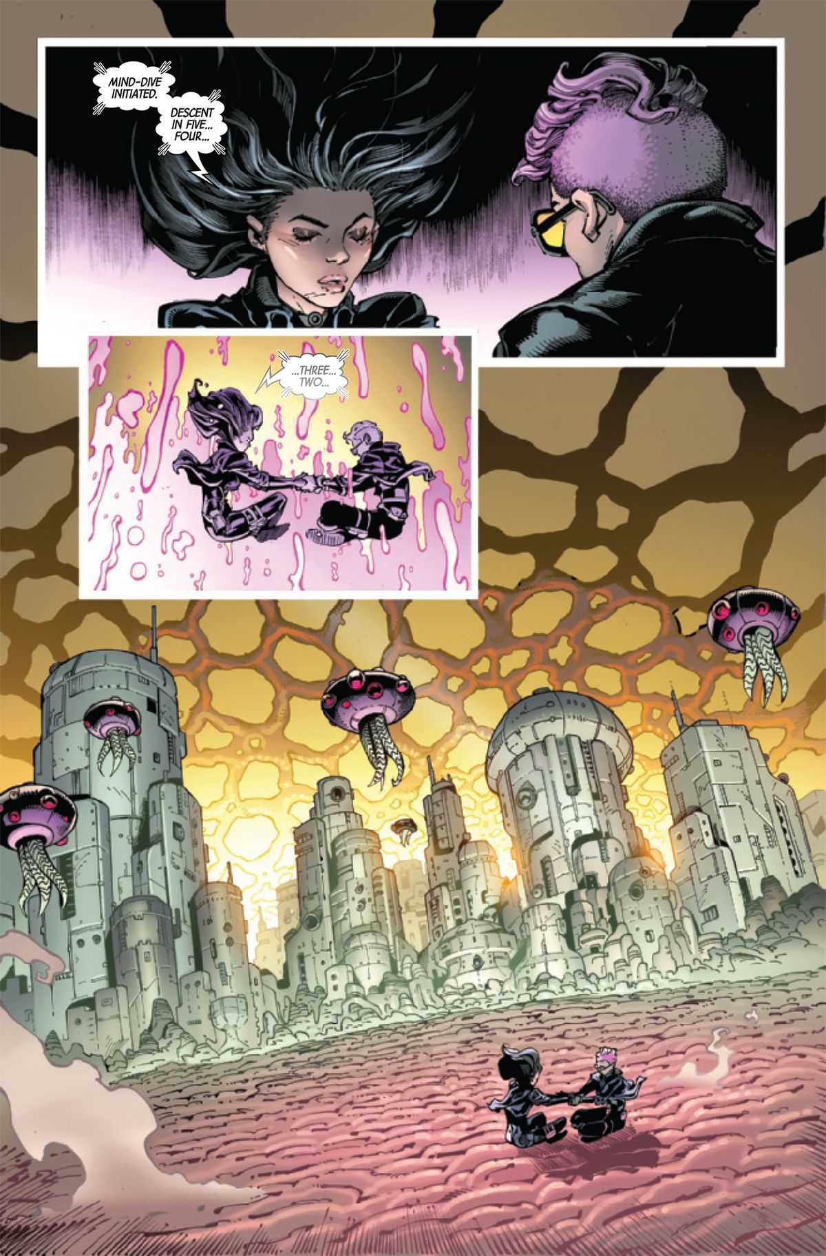 Psylocke and Quentin Quire will have to work together to save a young ...