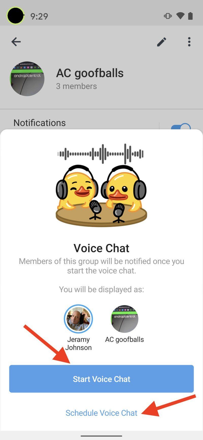 How to use Telegram's Voice Chat feature to create your own shared live ...