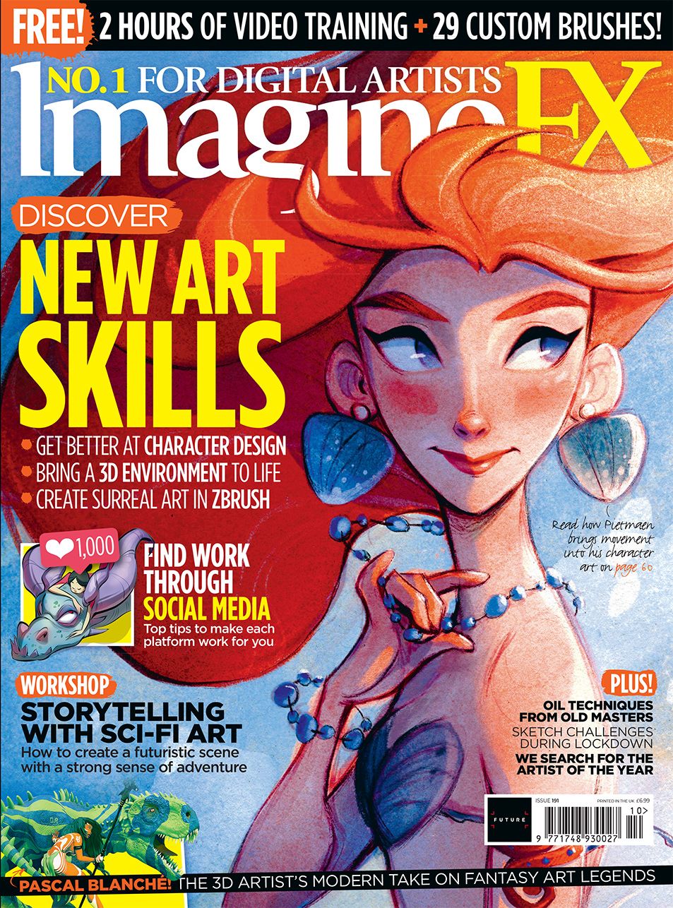 Discover new art skills with the latest issue of ImagineFX | Creative Bloq