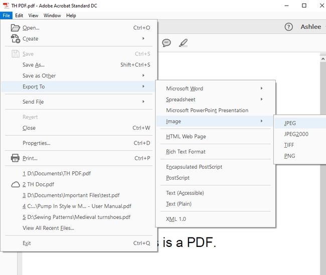 How to Convert a PDF File to a JPG or Convert a JPG to a PDF | Tom's ...