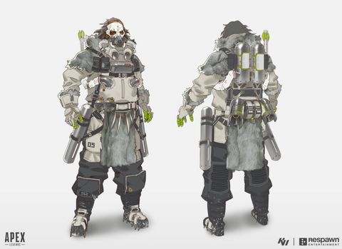 Here's a ton of amazing Apex Legends art, including extra thicc ...