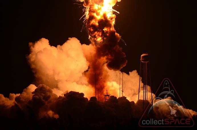 Orbital Sciences' Antares Rocket Explosion in Pictures | Space