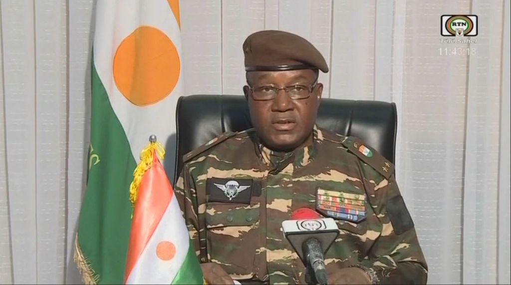 Niger general declares himself country's new leader following coup ...