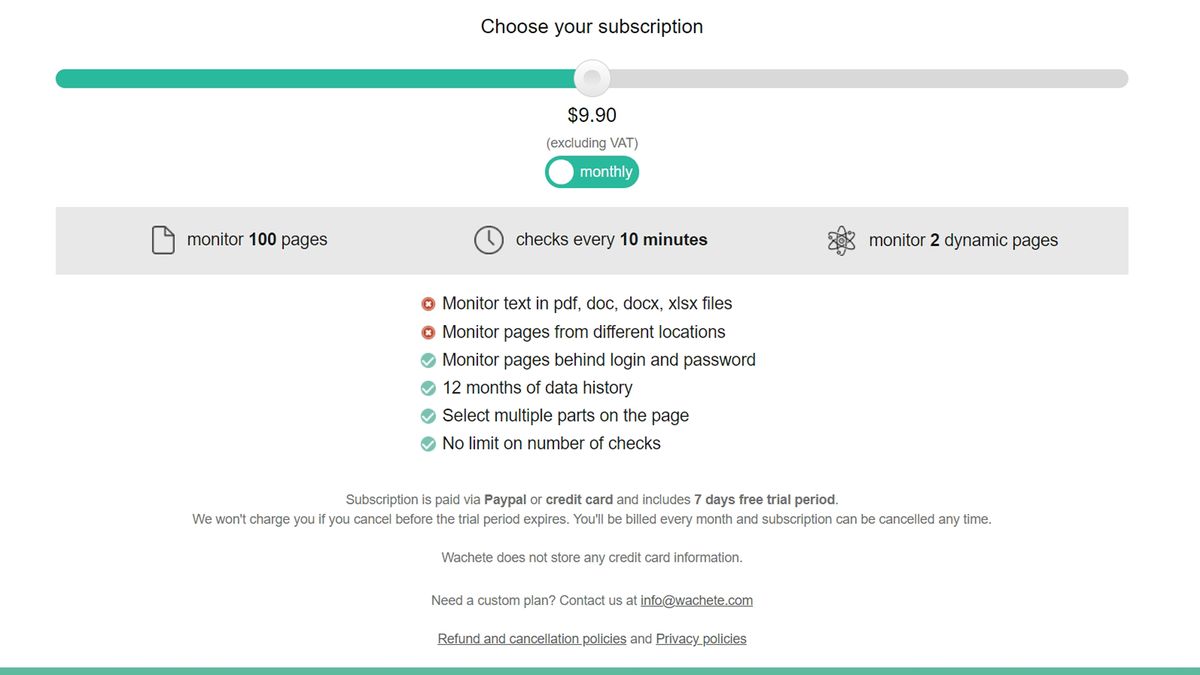 Wachete web content monitoring review | TechRadar
