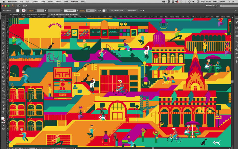 Create a busy city scene in Illustrator | Creative Bloq