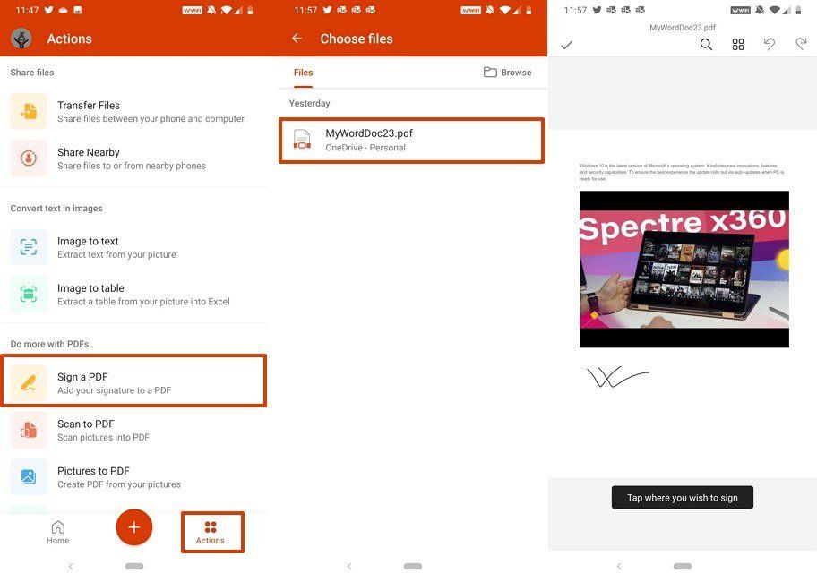 How to get started with the new Office app (preview) on Android ...