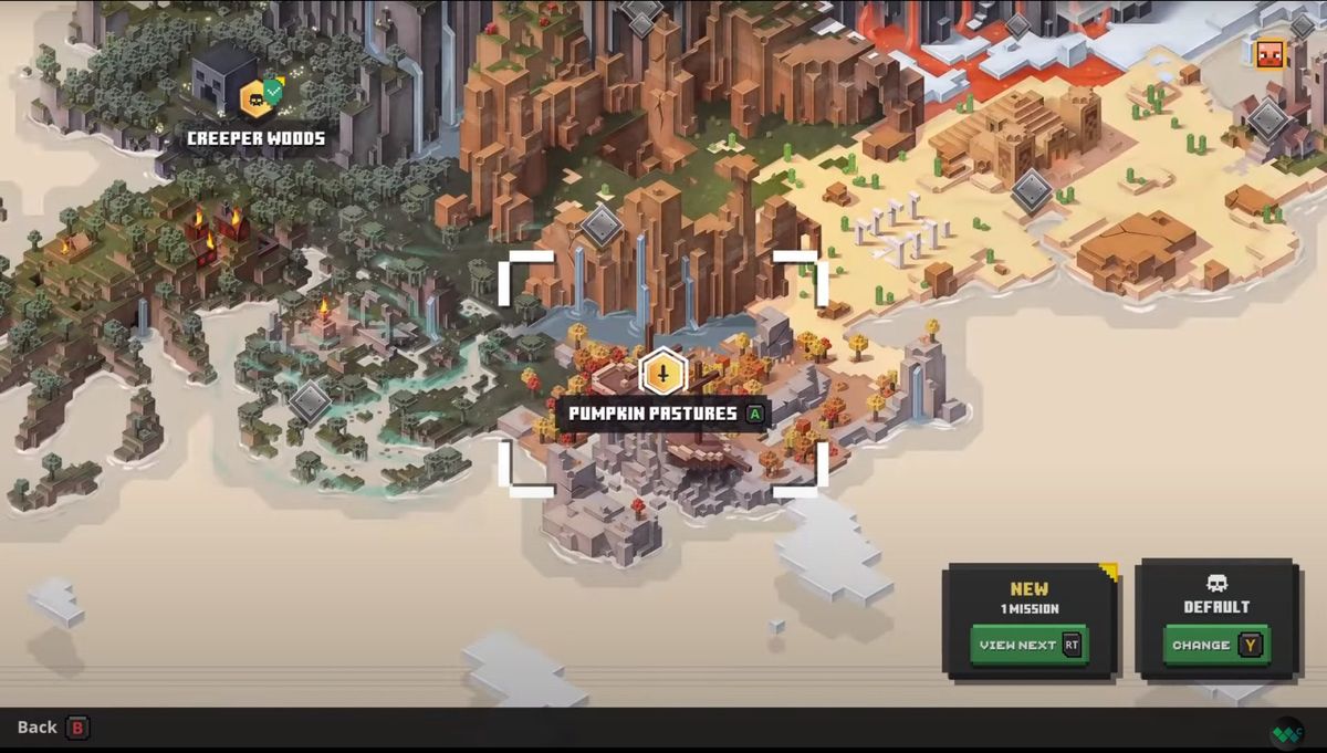 Minecraft Dungeons guide: How to replay levels at higher difficulties ...