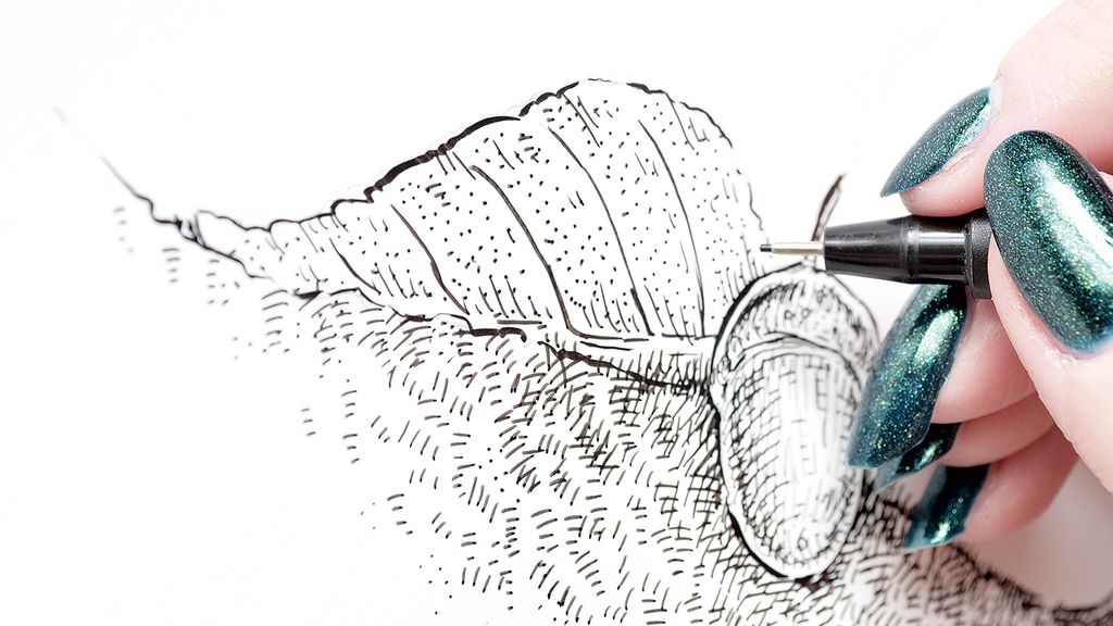 Create organic textures in ink | Creative Bloq