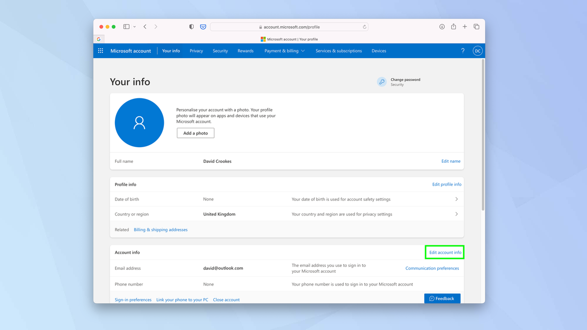 How to change the email on an Xbox account | Tom's Guide