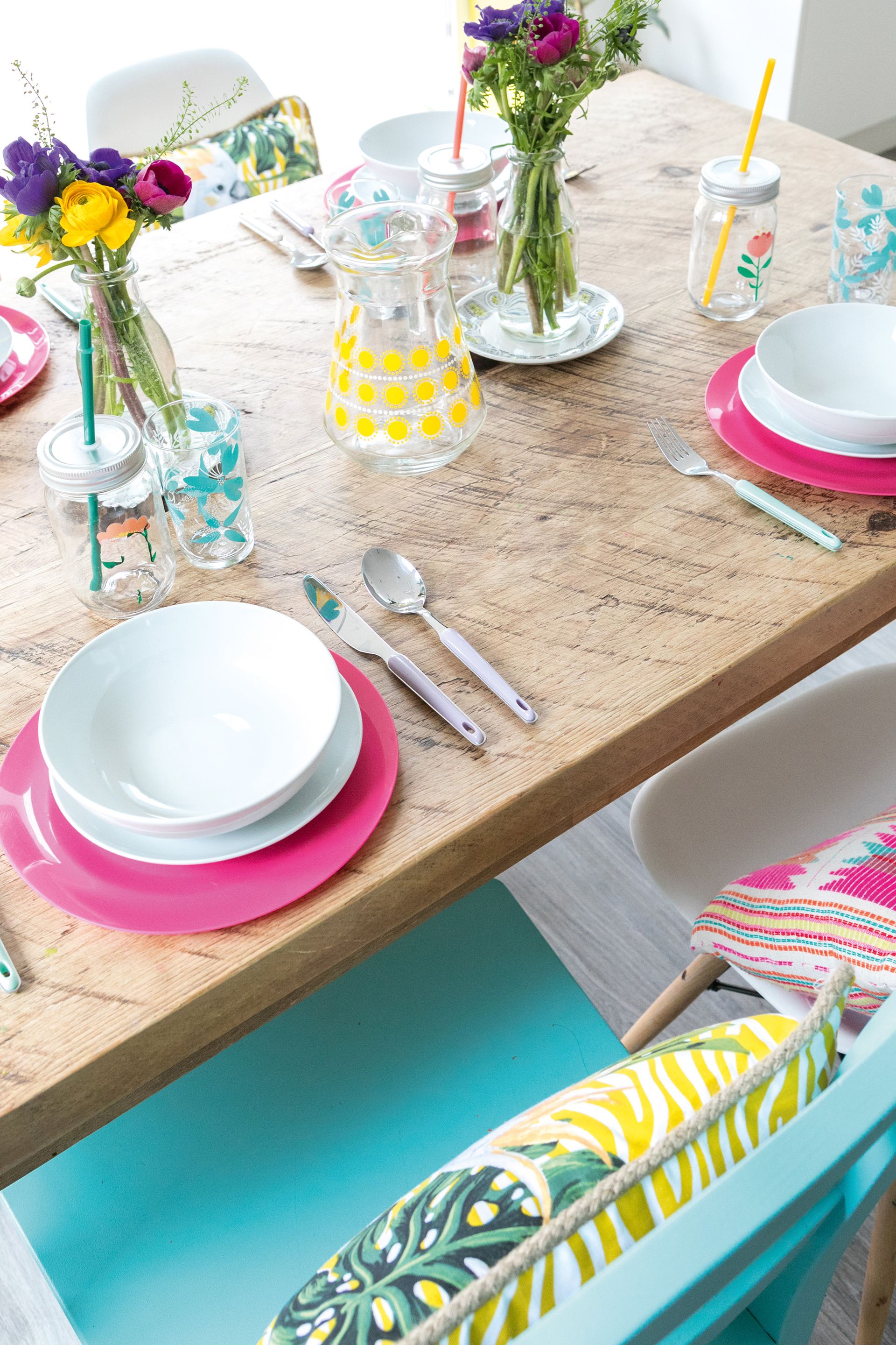 Real home: a colourful open-plan kitchen transformation | Real Homes