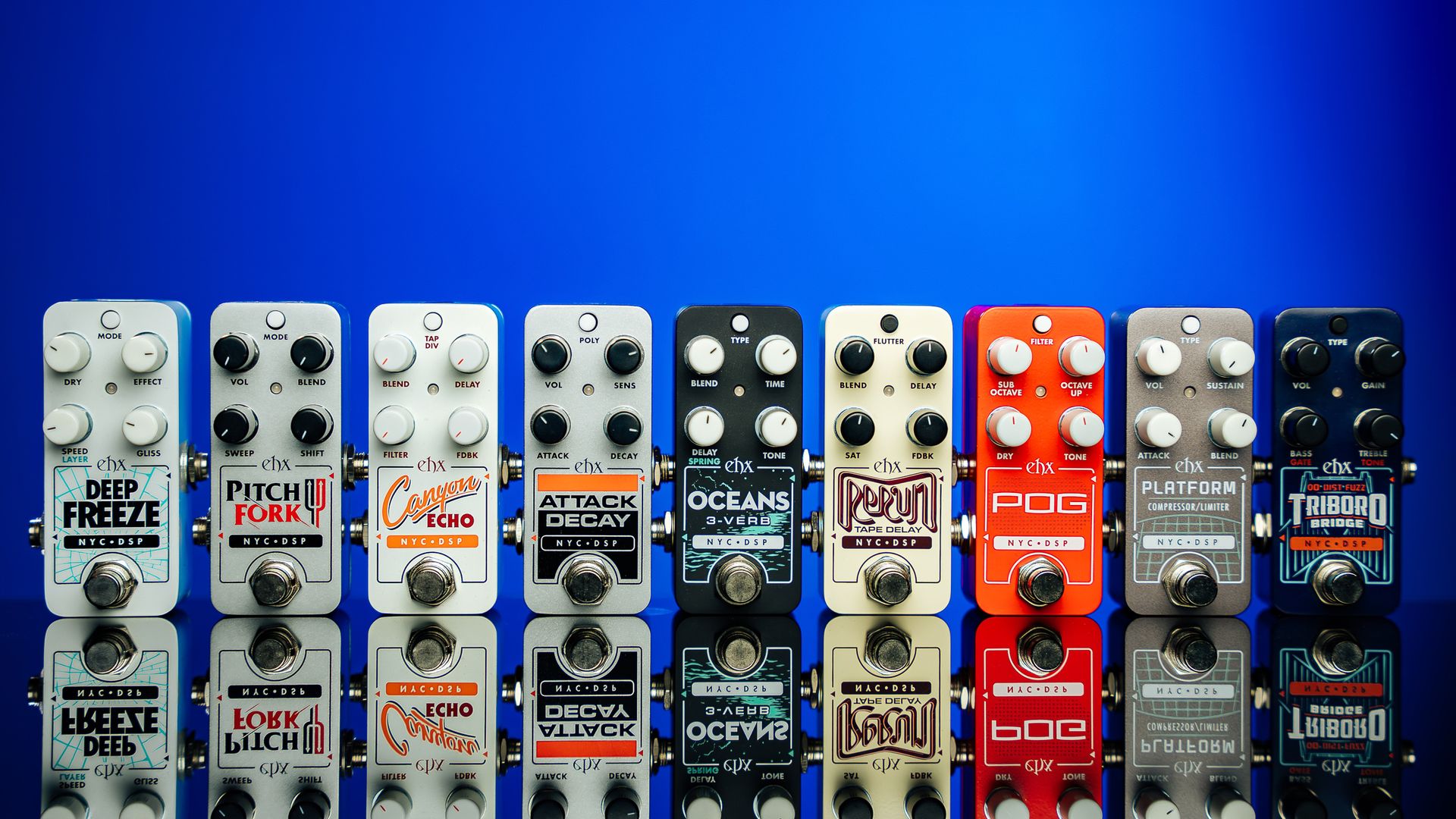 Electro Harmonix unveils the 9 mini Pico effects pedals for its NYC DSP ...