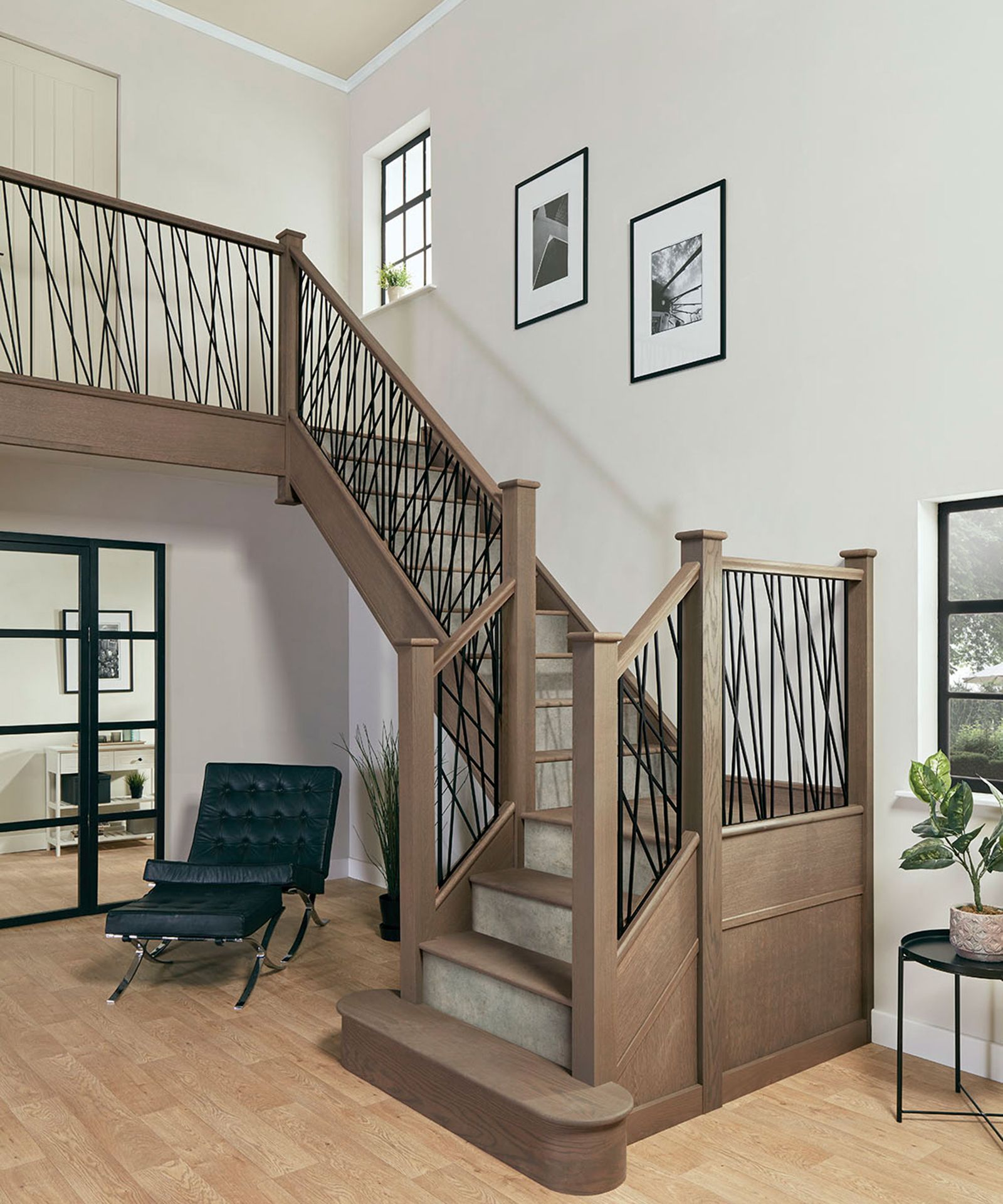 Staircase railing ideas – stylish balustrades for every home | Homes ...