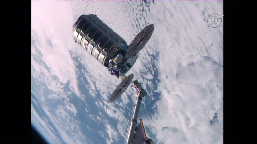 Space Fire! NASA Ignites Experiment on Private Cargo Spaceship | Space